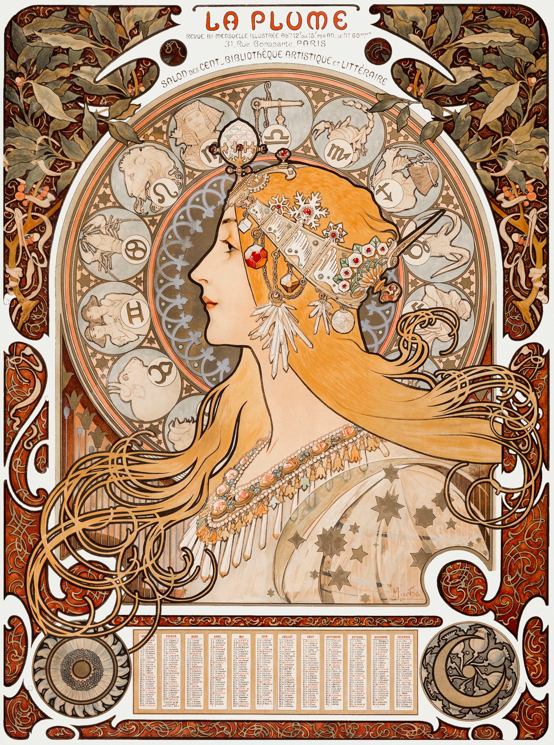 Alphonse Mucha Murals/Mosaics – Tilesquare